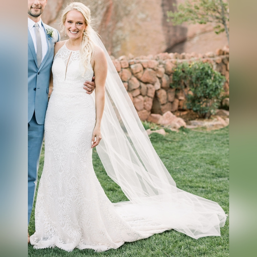 Full Lace Wedding Gown - Gem